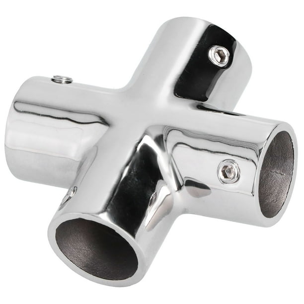 Way Cross Tube Pipe Connector,4 Way Cross Boat Cross Hand Rail Fitting ...