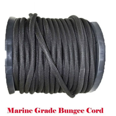 100 Feet Marine Grade Shock Bungee Cord - Multiple Colors to Choose ...