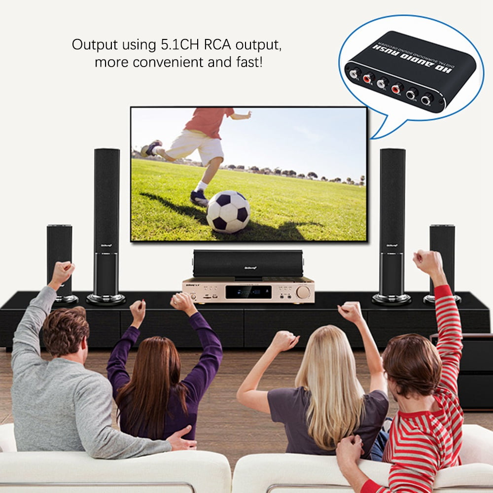 Buy AC-3DTS Decoder for DOLBY Decoding 5.1-Channel Audio Converter ...