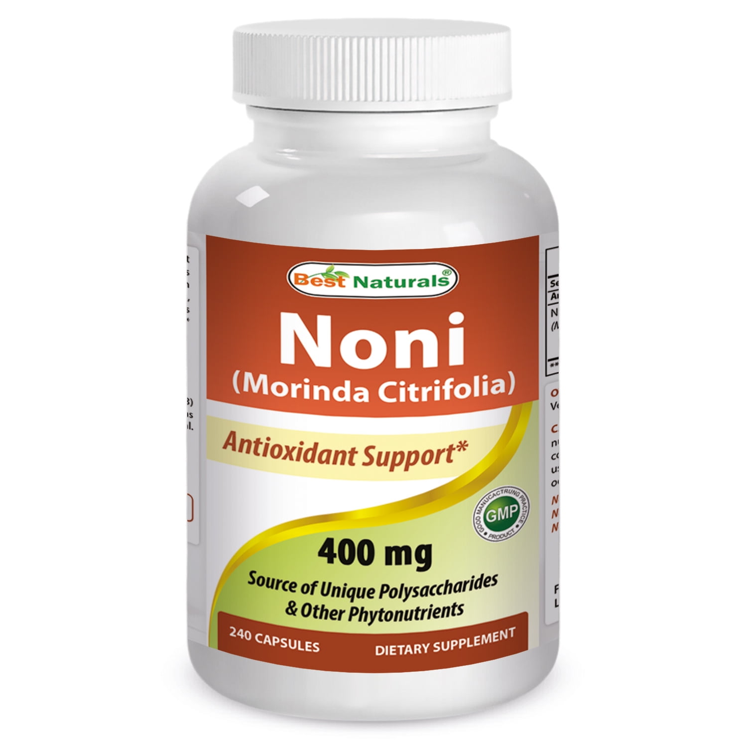 Best Naturals Noni 400 mg 240 Capsules - Walmart.com - Walmart.com