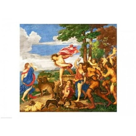 Bacchus & Ariadne Poster Print by Titian - 36 x 24 in. - Large ...