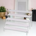 Menolana Wooden Display Riser Stand Step Ladder Multipurpose Sturdy ...