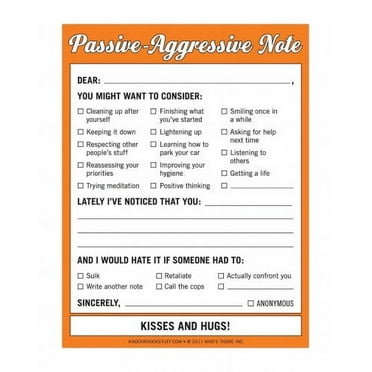 Knock Knock Nag Note Sticky Notes - Walmart.com