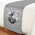Bed Runner Moon Star Cluster Bedding Scarves Soft Decorative Bed Flag ...