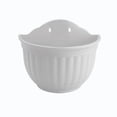 Beforeyayn Half Round Wall Mount Planter Plastic Hanging, Breathable ...