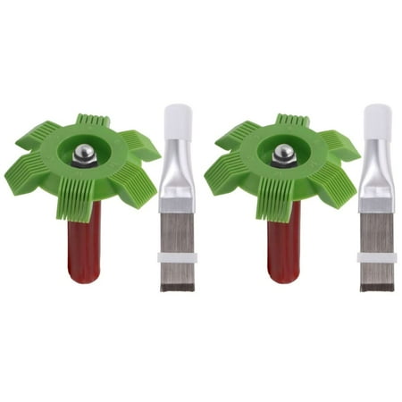 2pcs Conditioner Condenser Fin Stainless Steel Fin Brush Condenser Comb ...