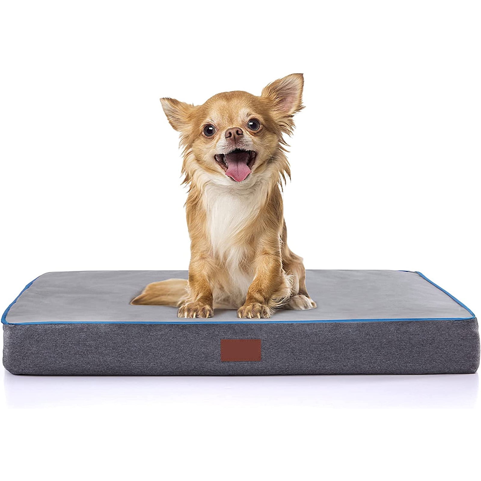 Orthopedic Small Dog Bed - Up to 25lbs Small Dog Mattress with ...