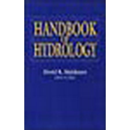Handbook of Hydrology | Walmart Canada