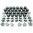 LEGO City - Wheel, Tire and Axle-Set Grey - 72 Pieces. Delivery as ...