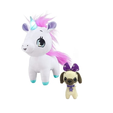 Wish Me Unicorn with Blue Hair & Horn - Walmart.com