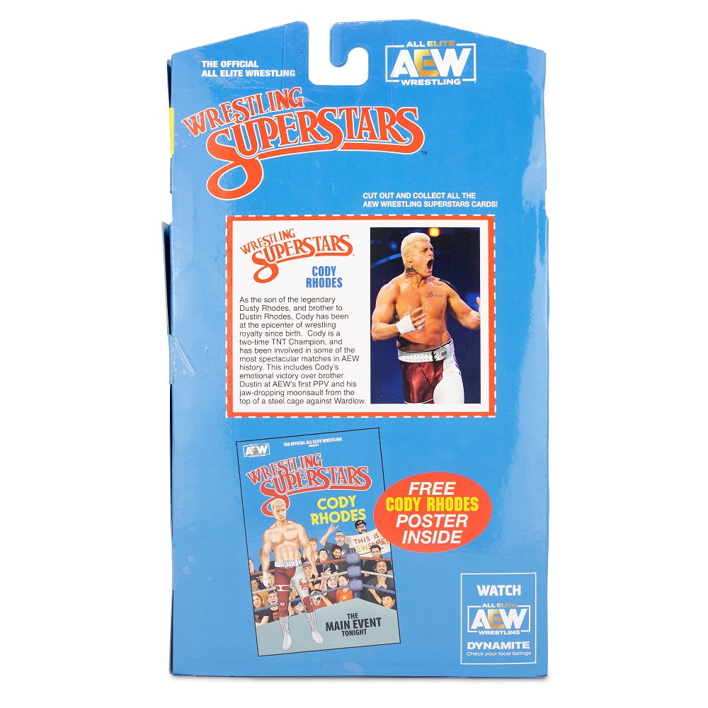AEW Walmart Exclusive Unmatched 1 LJN Cody Rhodes - munimoro.gob.pe