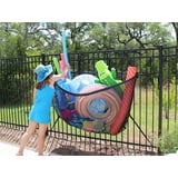 MESH TITAN Outdoor Swim Pool Float Storage Bag, Heavy Duty Holder for ...