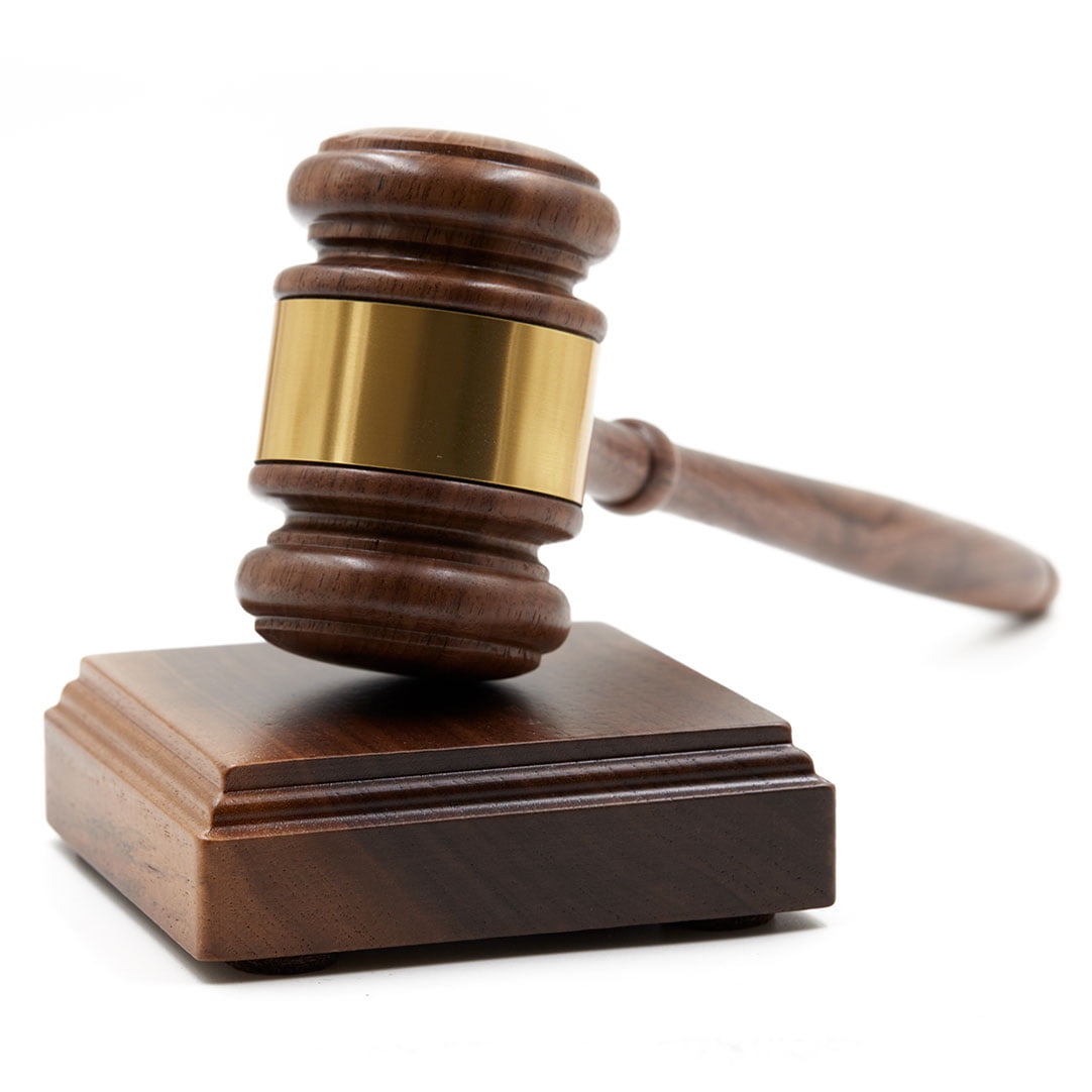 Gavels Fast Wooden Walnut Gavel and Square Sound Block for Judge Lawyer ...