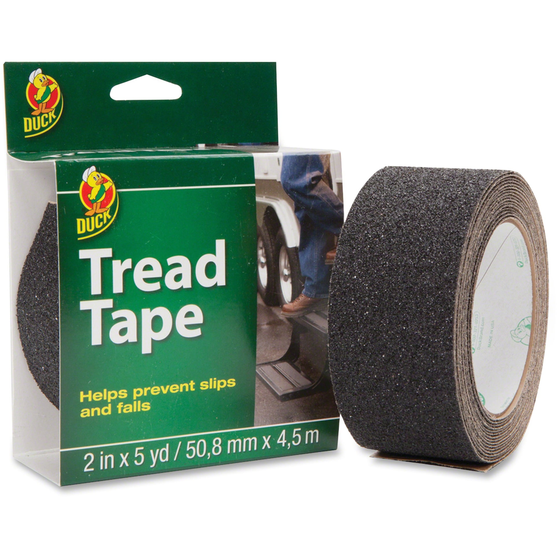 Duck, DUC1027475, Brand Tread Tape, 1 Roll, Black - Walmart.com