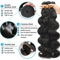 Body Wave Bundles with 13x4 Frontal Real Human Hair Extensions ...