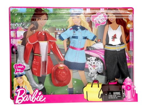 Barbie I Can Be Heroes Fashion Pack ~ Doll outfits for Police Officer ...