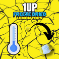 1UP Tangy Freeze Dried Lemon Tops Candy, Light & Airy with Unique ...
