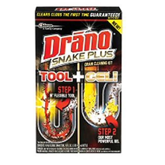 SC Johnson 70241 16Z Drano Snake Plus Gel - 16oz Pack Of 6 - Walmart.com