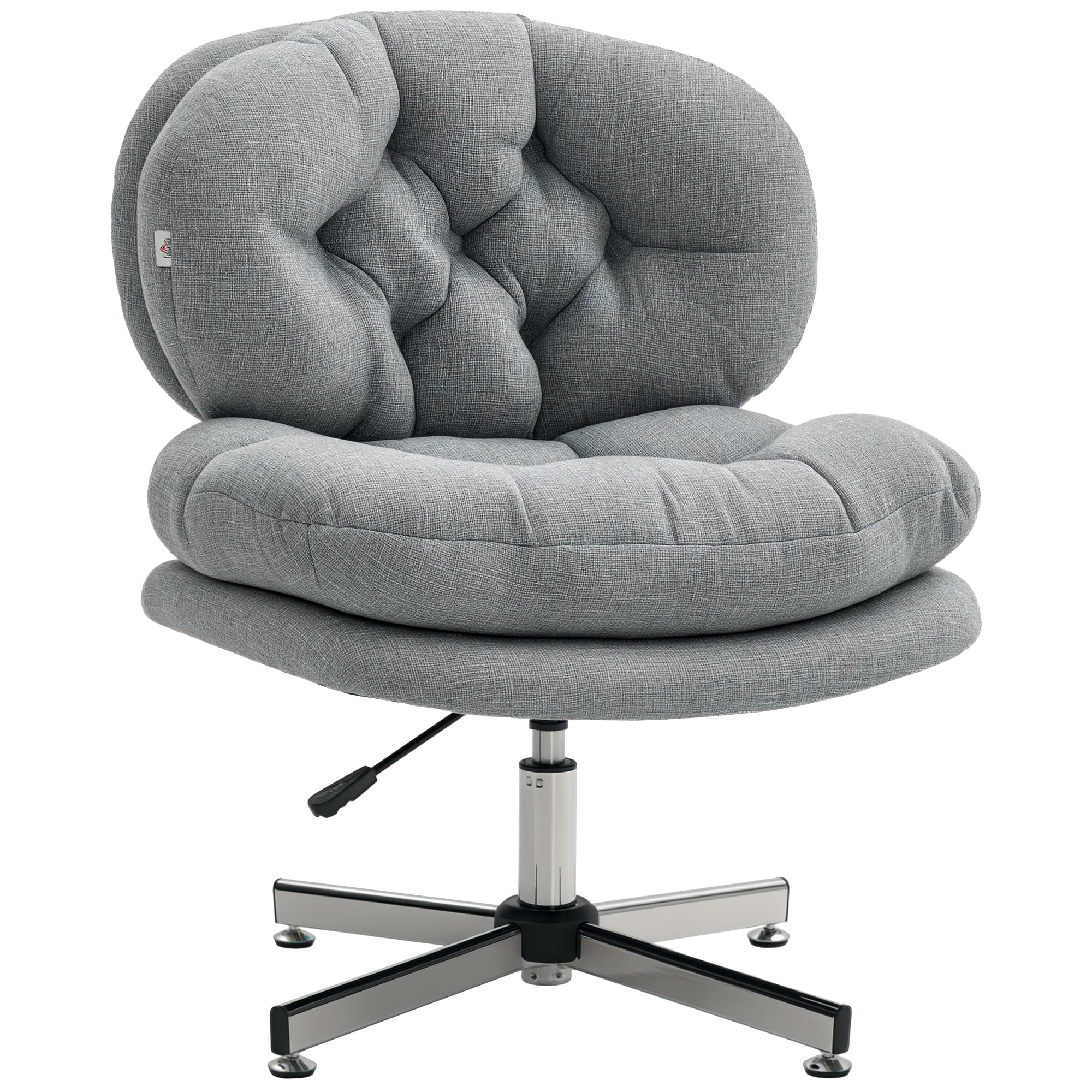 Click here for Homcom Armless Office Chair Desk Chair With Wide T... prices