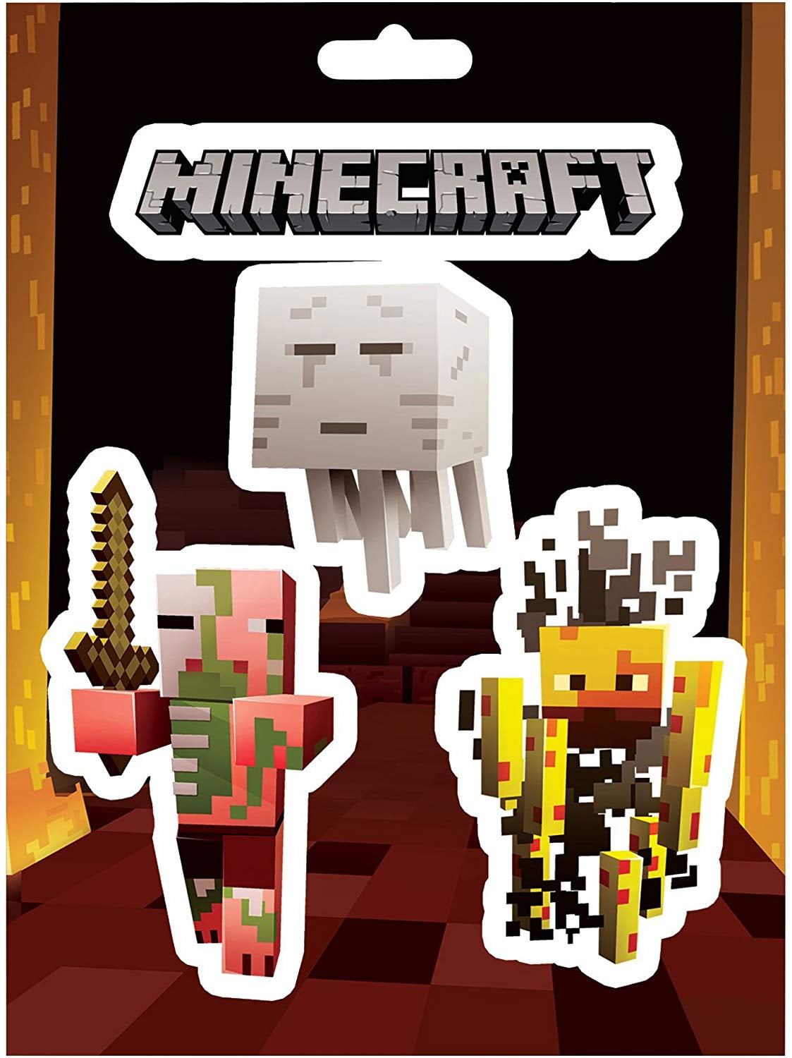 Minecraft Logo Sticker