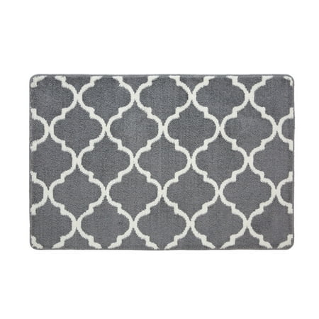 NETSENG Indoor Door Mat (40x60,Grey) Resist Dirt and Absorbent Entryway ...