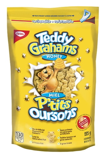 Christie, Teddy Graham Honey Cookies, 225g/7.9oz., {Imported from ...