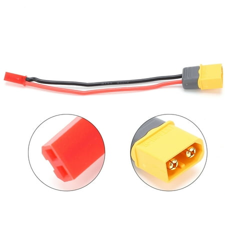 LAFGUR XT60 Male Connector To JST Male Plug 18AWG Adapter Cable For B6 ...