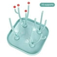 Termichy Baby Bottle Drying Rack with Drainer, Countertop Holder for ...