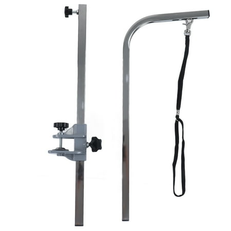 Foldable Pet Grooming Arm, Heavy Duty Aluminium Clamp Stainless Steel ...