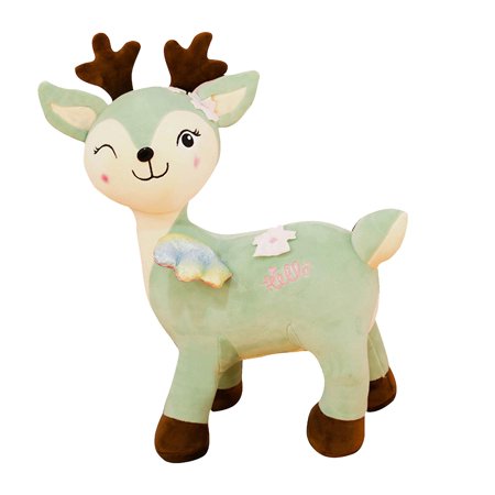 Personality Fawn Plush Toy Sika Deer Pillow Child Doll Birthday Gift ...