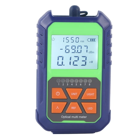 Optical Power Meter, Fiber Optical Meter, 800-1700nm Wavelength Range ...
