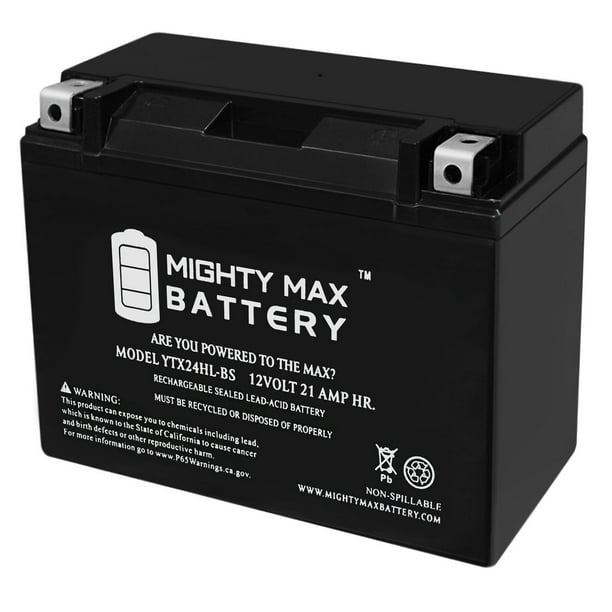 ytx24hl-bs battery for harley flhs sport 1981-1993 - Walmart.com ...