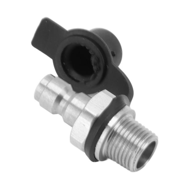 NPTC Cylinder Valve Adapter,Male Thread CO2 Tank C Tank Valve Connector ...