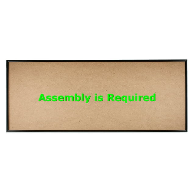 Quadro Frames 12x30 inch Contemporary Picture Frame Kit, White P375-3/8 ...