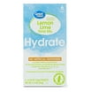 Great Value Lemon Lime Hydration Powdered Liquid Drink Mix, 0.56 oz, 6 ...