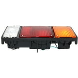 Isuzu NPR NRR Tail Light Amber, Clear & Red Lens - Walmart.com