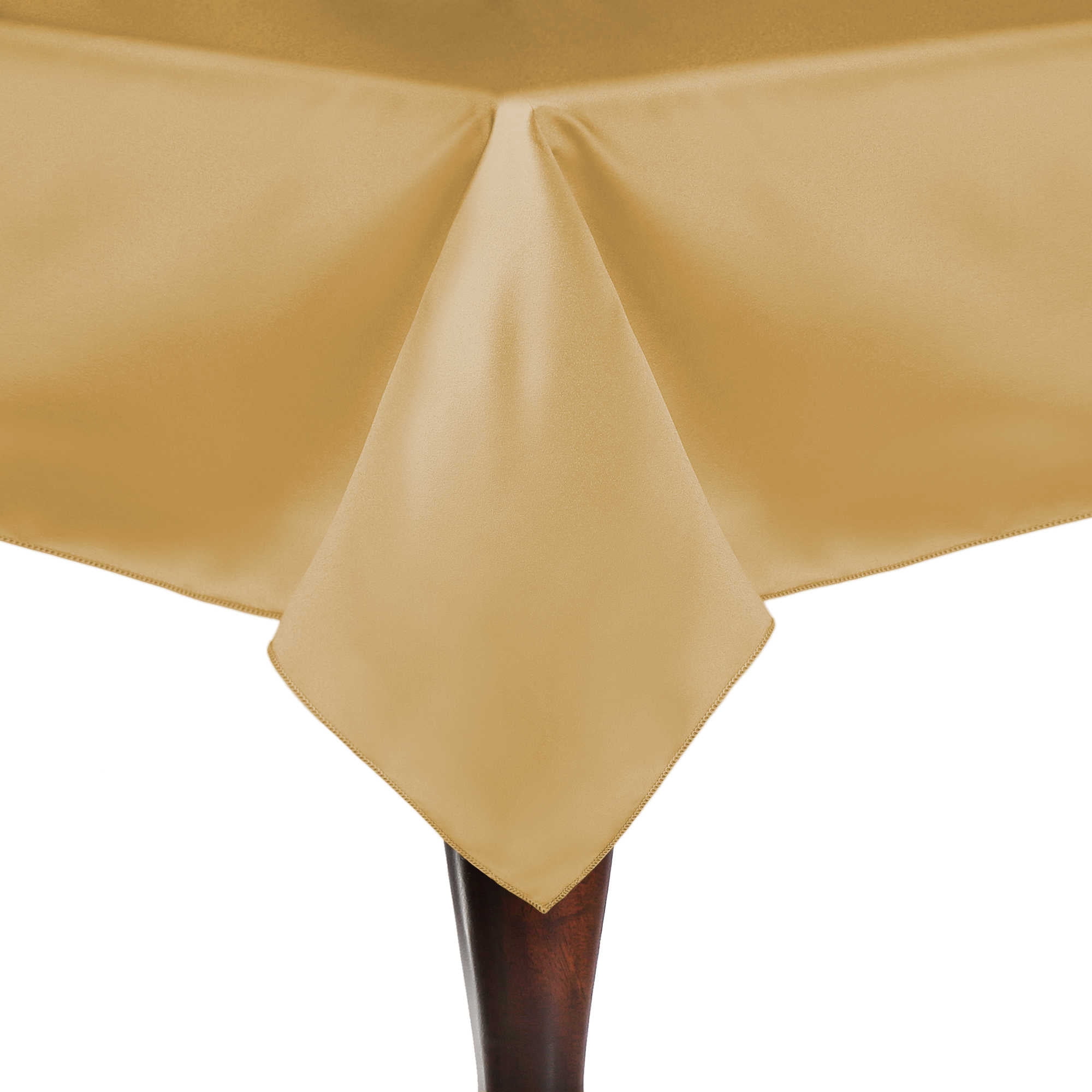 Ultimate Textile Bridal Satin 60 x 60-Inch Square Tablecloth - Walmart.com