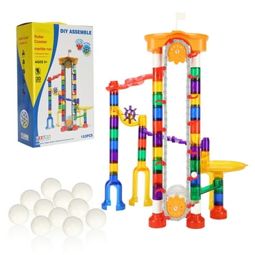 National Geographic 75-Piece Motorized Marble Run Kit for Child 8 Years ...