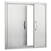 Free Shipping! VEVORbrand BBQ Access Door 39W x 26H inch, Double BBQ ...