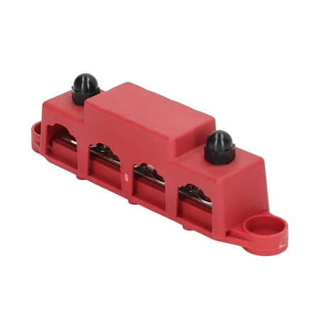 Power Distribution Block, 48VDC Power Distribution Bus Bar With Cover ...