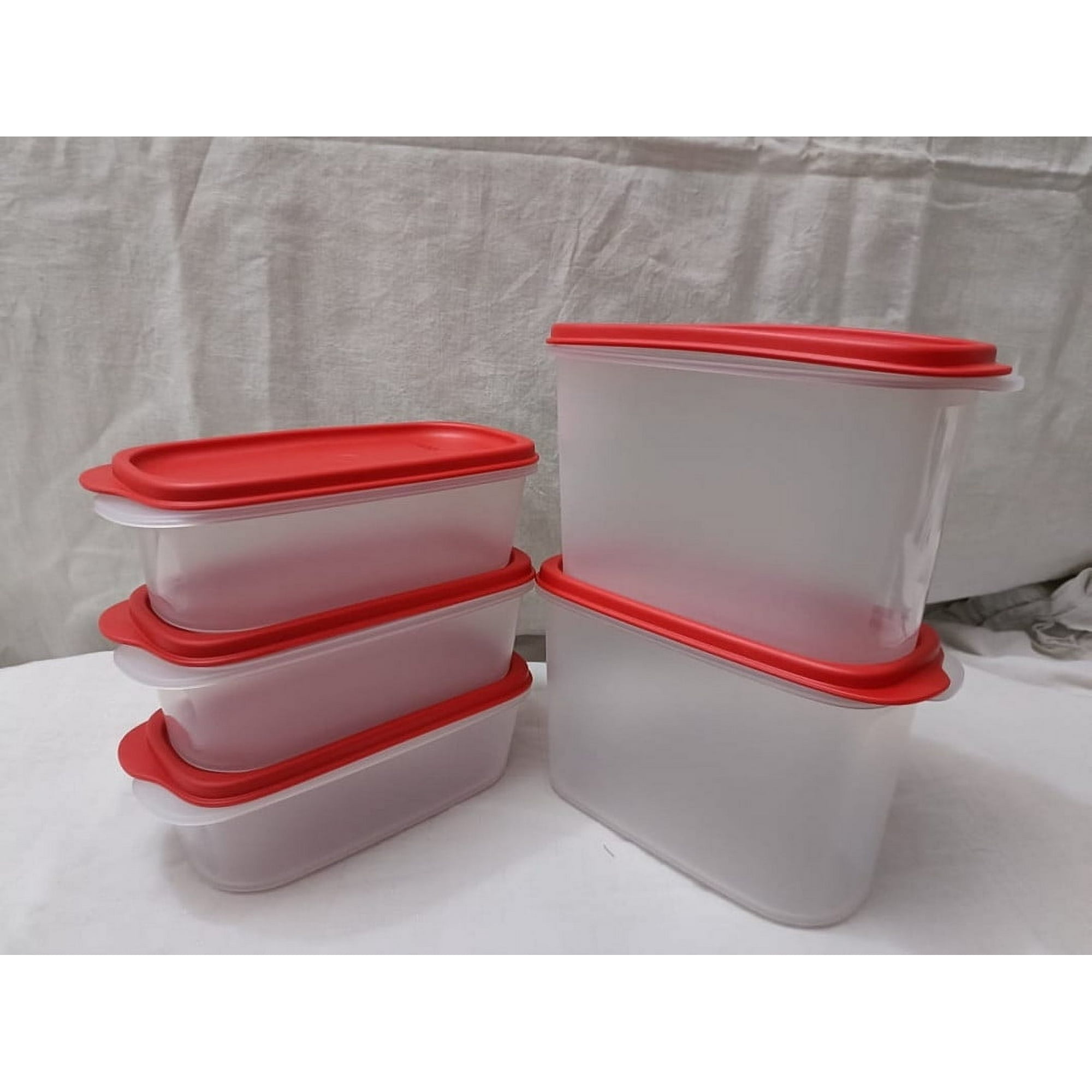 Click here for Tupperware Pack Of 5 Dry Food Storage Container Se... prices