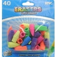 Inc 40 Count Cap Erasers - Walmart.com