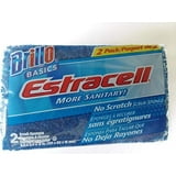Brillo Basics Estracell No Scratch Scrub Sponge - Walmart.com
