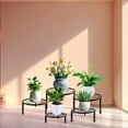 5 Packs Metal Plant Stand Indoor, Outdoor Black Plant Stand for ...