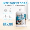 All-surface floor cleaner concentrate, no-rinse formula protects and ...