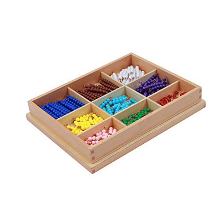 Adena Montessori Counting Beads Checker Board Beads Math Games ...