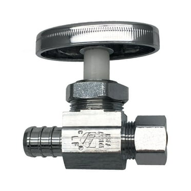 3-Way Dual Angle Stop Valve 1/2 In. Nominal Comp X 1/2 In. Od X 3/8 In ...