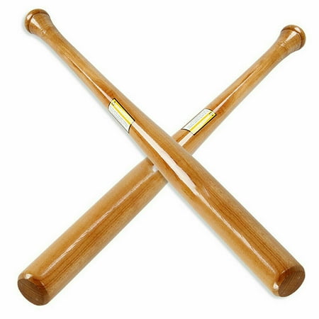 ABEDOE Solid Wood Baseball Bat Softball Stick Professional Heavy Duty ...