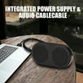 Mini USB Wired Speaker, Dual Speaker USB Wired Speaker Integrated Power ...