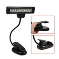 WALFRONT Portable 10 LED Clip-on Music Stand Lamp, AC 110V ~220V ...